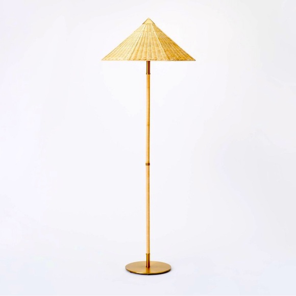 Threshold designed w/Studio McGee | Accents | Floor Lamp Gold Iron ...
